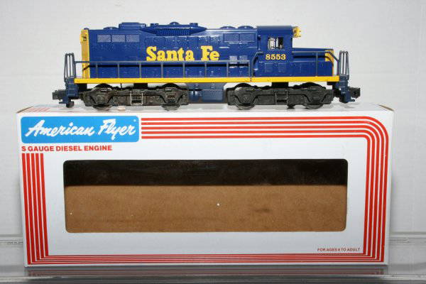 American Flyer Santa Fe Gp 9 Non Powered