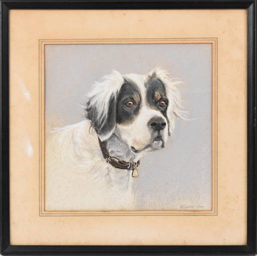 G.h. Ludlow Portrait Of A Dog