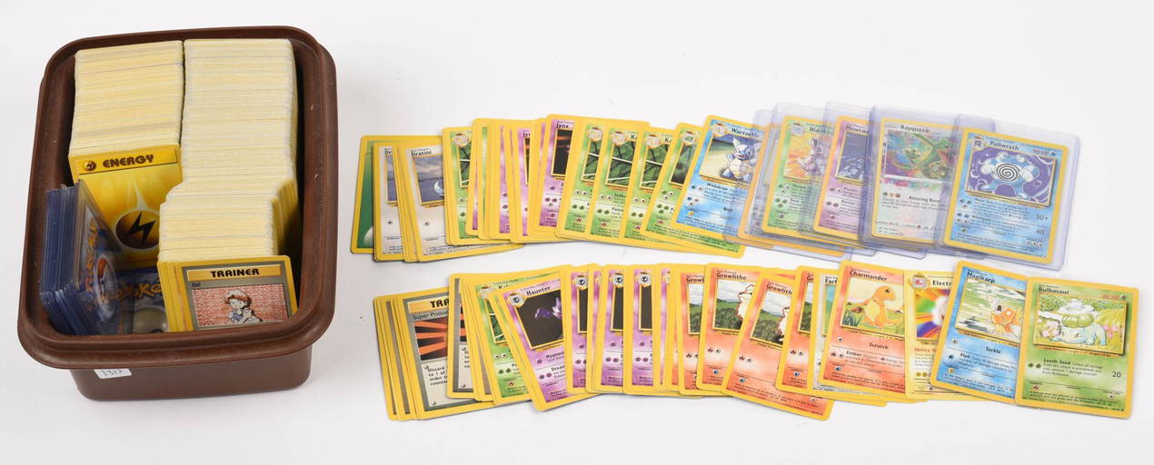 300+ Pokemon Cards.