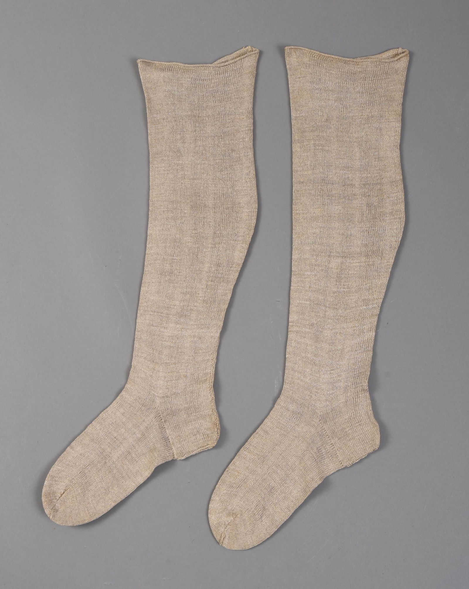 18th Century Linen Stockings.