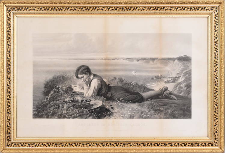 Absorbed in Robinson Crusoe, after Robert Collinson. (#0437) on Jul 09 ...