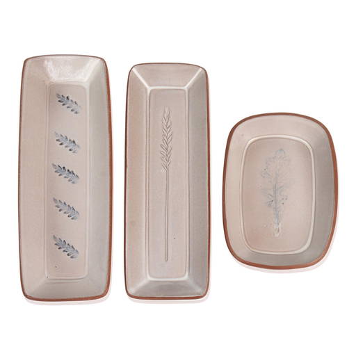 Three Pieces Of Denis Vibert Studio Pottery Tablewares