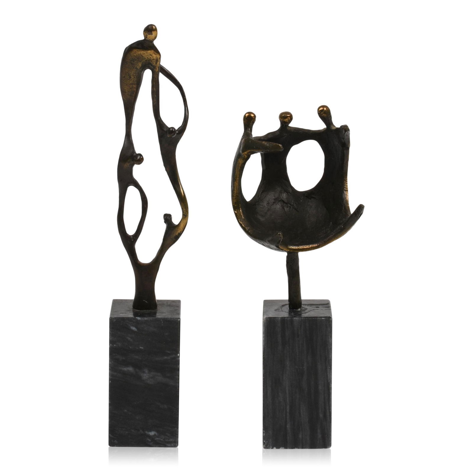 Two Small Bronze Sculptures.