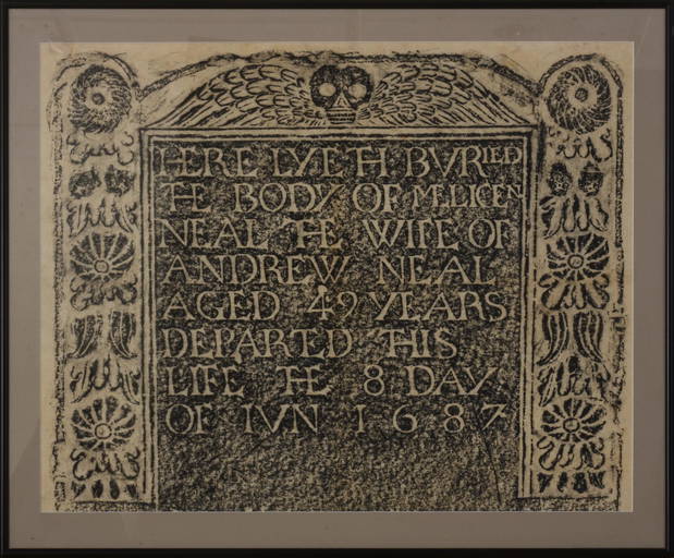 20th Century Gravestone Rubbing. (#0333) on Mar 11, 2023 | Casco Bay ...