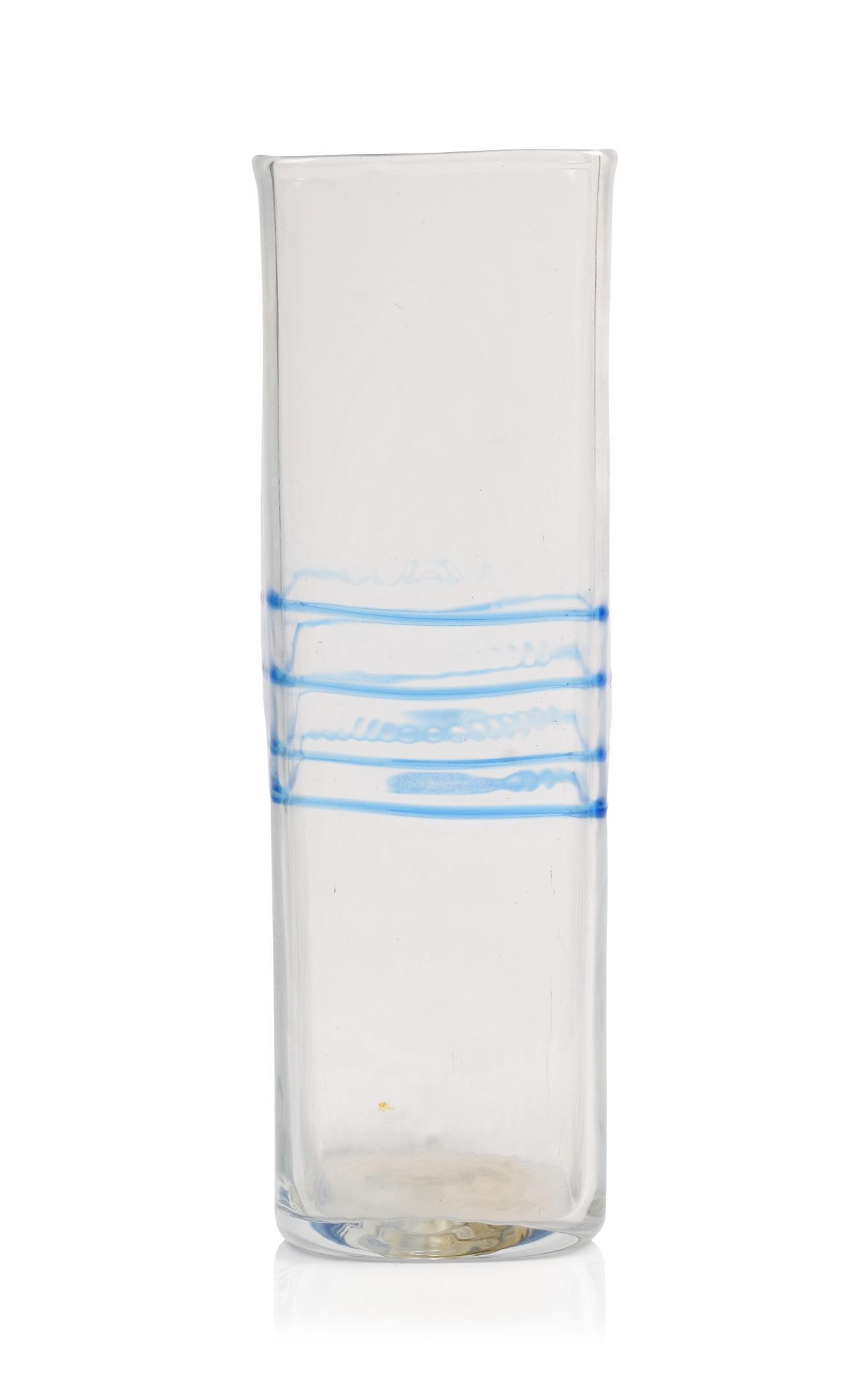 Handmade Blenko Glass Vase.