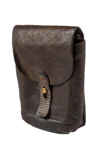 Early Leather Ammo Pouch