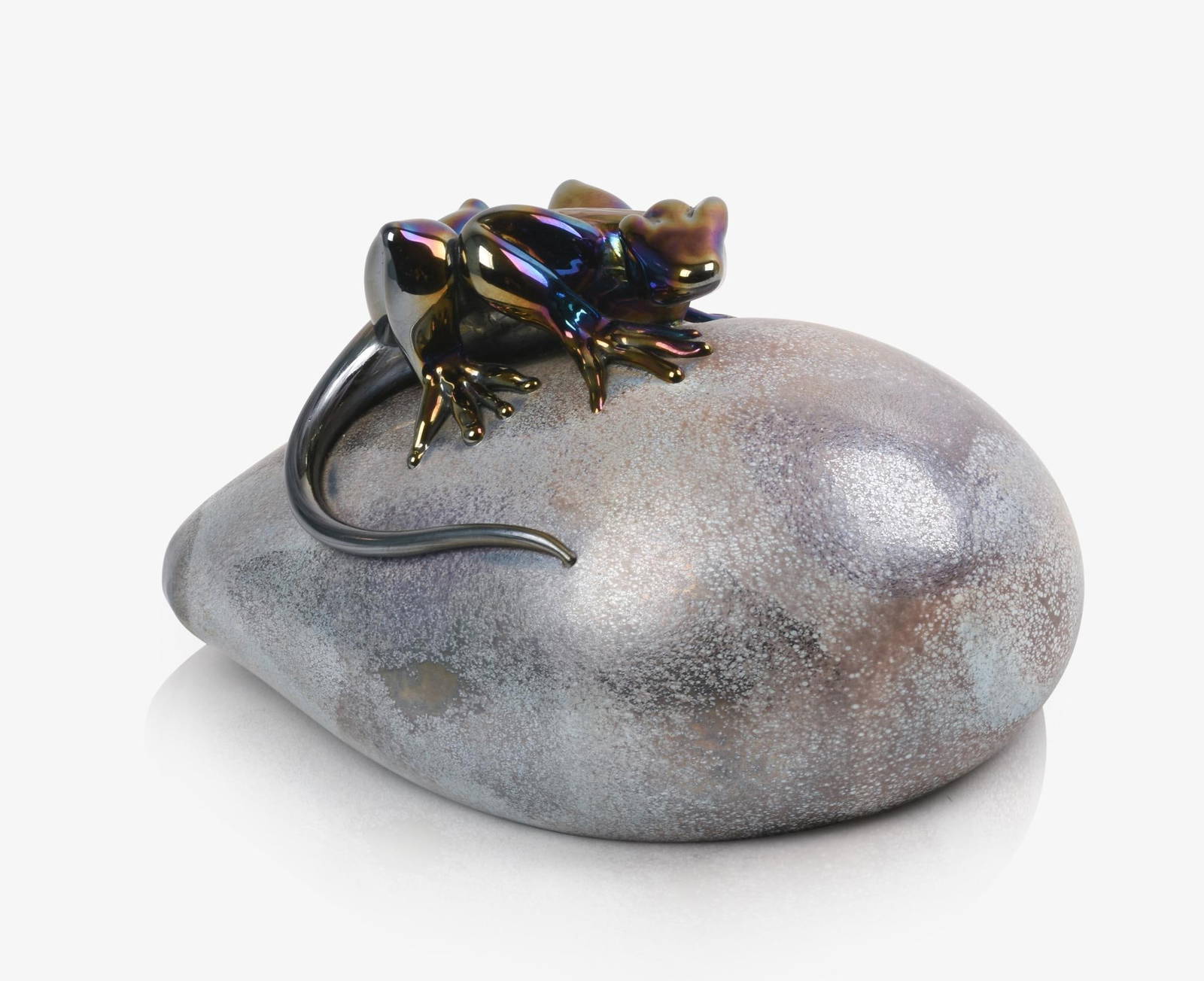 Stuart Abelman Studio Glass Sculpture. Auction