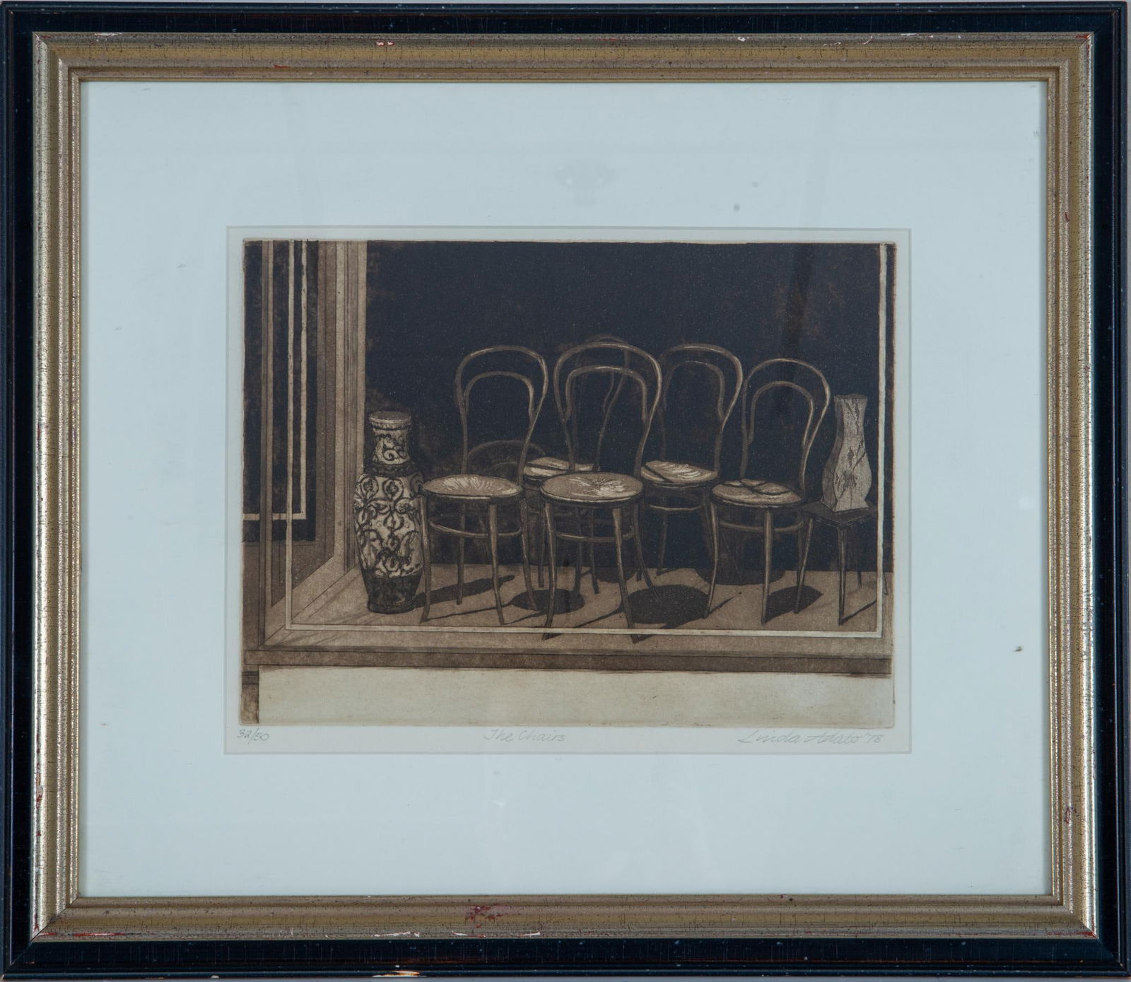 Linda Adato (1942-2021). The Chairs, 1978. Auction