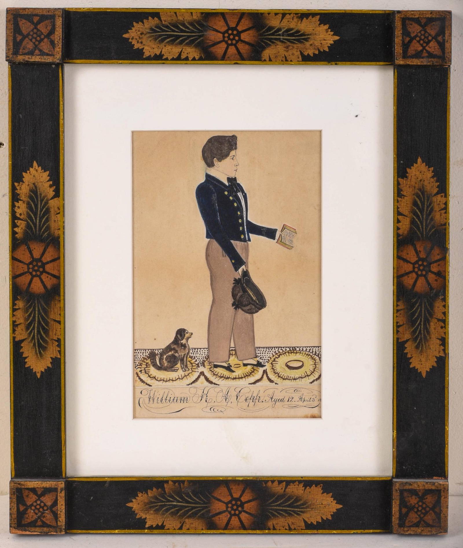 Joseph H. Davis (1811 - 1865). Portrait Of William H. Copp. Auction