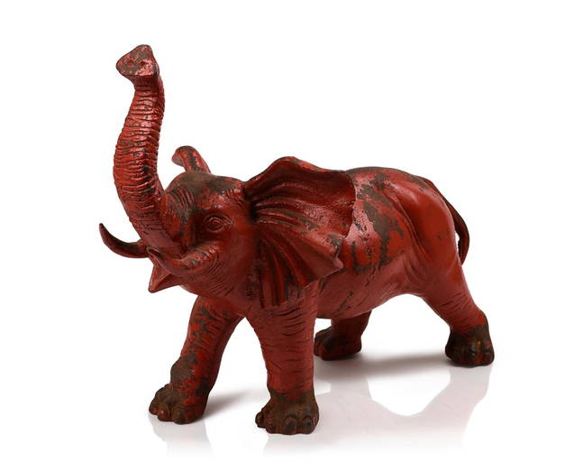 Cast Iron Elephant From Pratt & Reed & Co Ivoryton Ct.