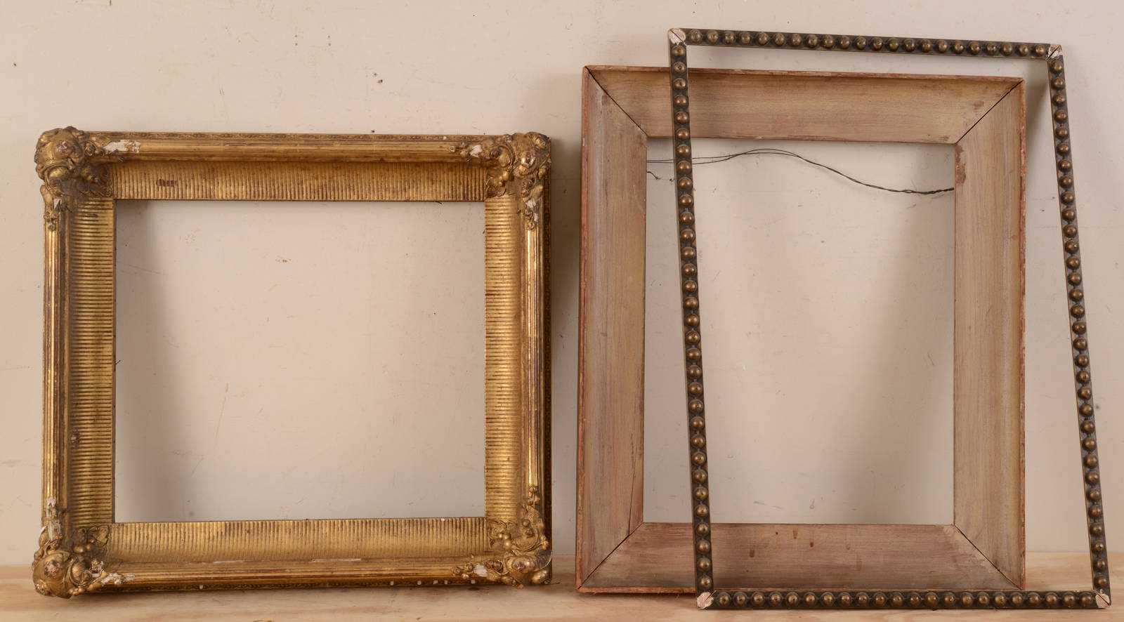 Three Antique Frames. Auction