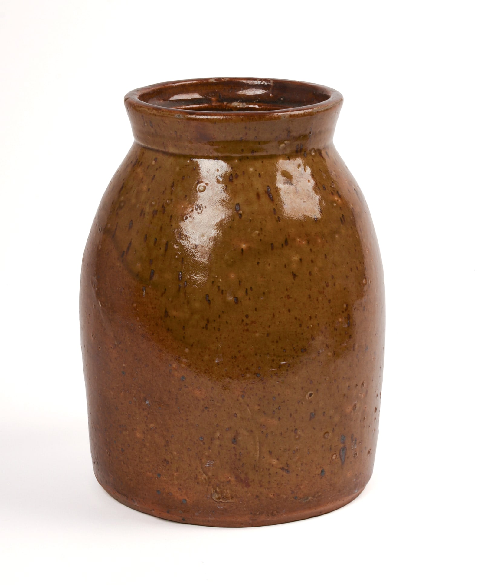 Large Colima Redware Jar Fascinating Form!