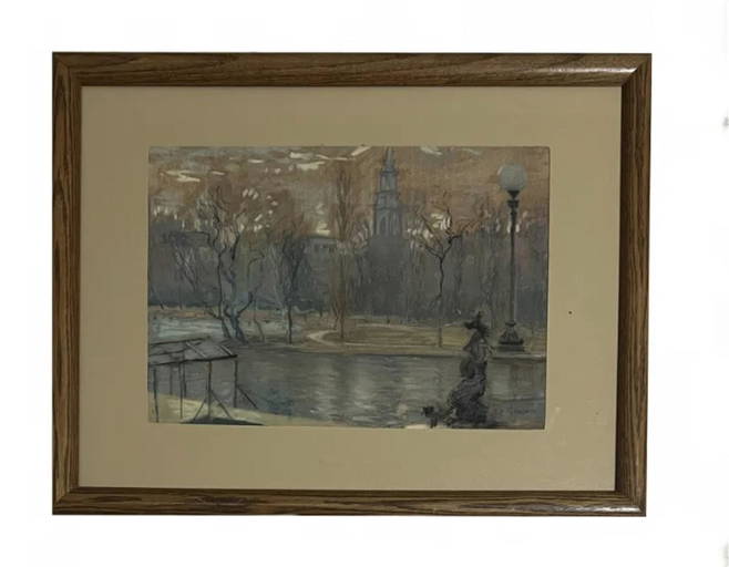 Arthur Clifton Goodwin (1864 - 1929) American ( Boston Public Garden ...