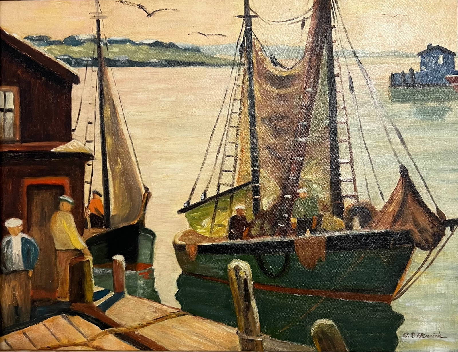 Arthur R. Herrick (1897 - 1970) American Auction