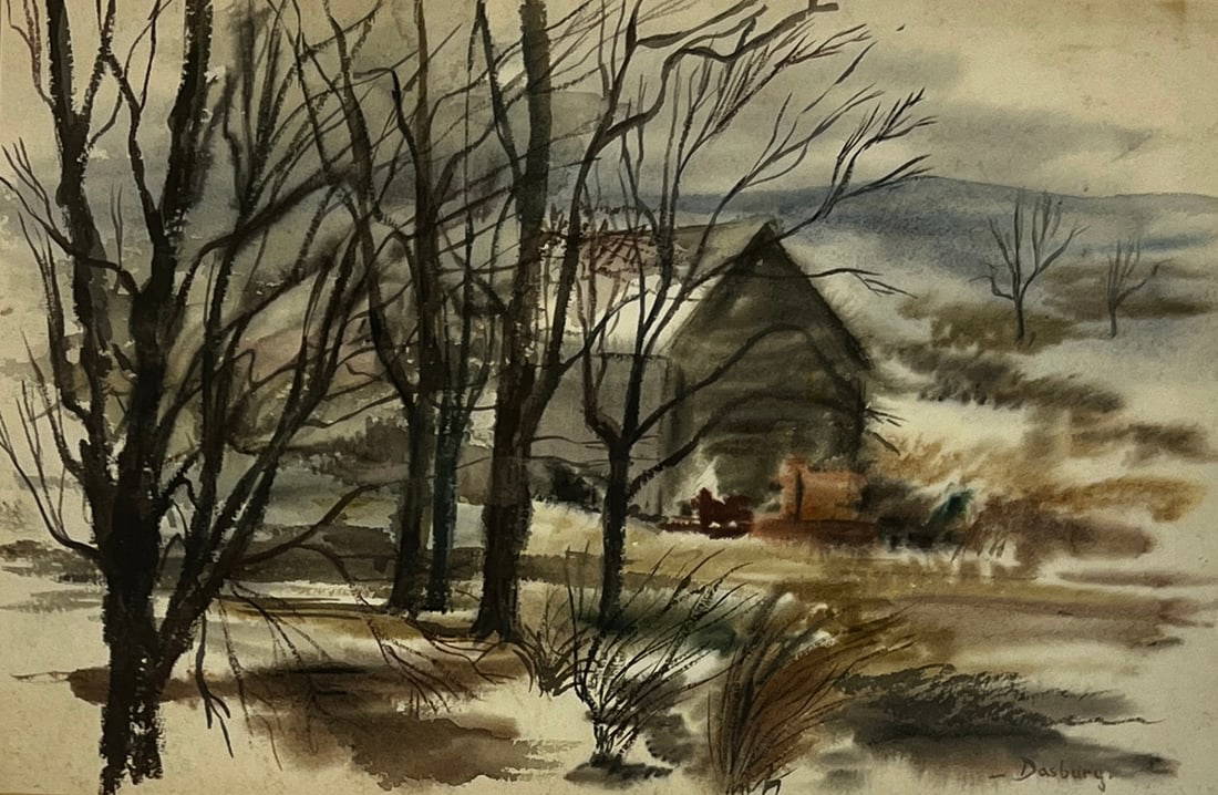 Andrew Michael Dasburg (1887 - 1979) American Auction Andrew Michael Dasburg (1887 - 1979) American Auction