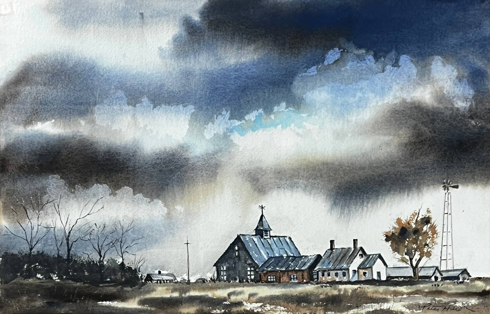 Peter Hurd (1904 - 1984) American Auction