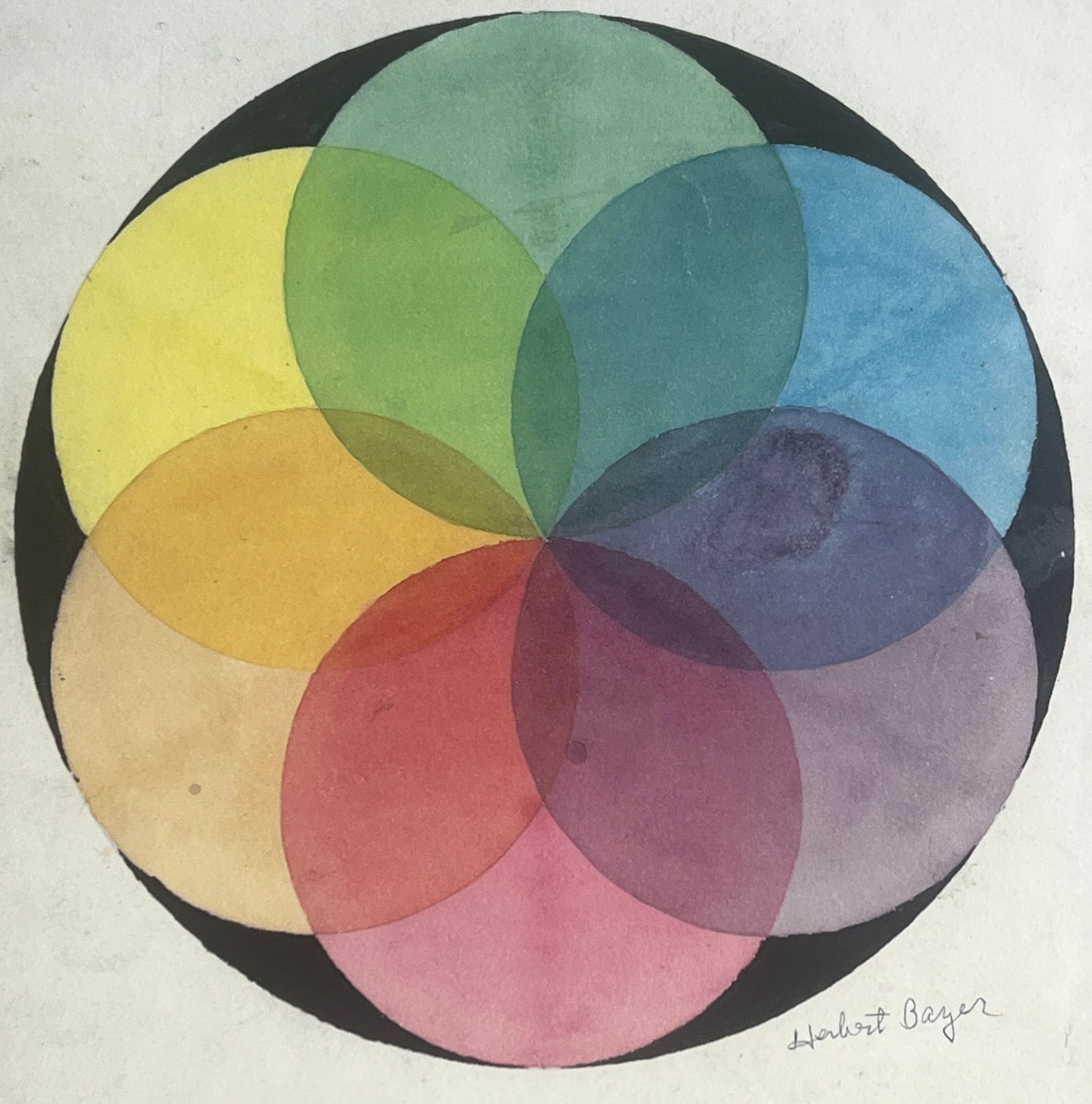 Herbert Bayer (1900 - 1985) American/austria Auction