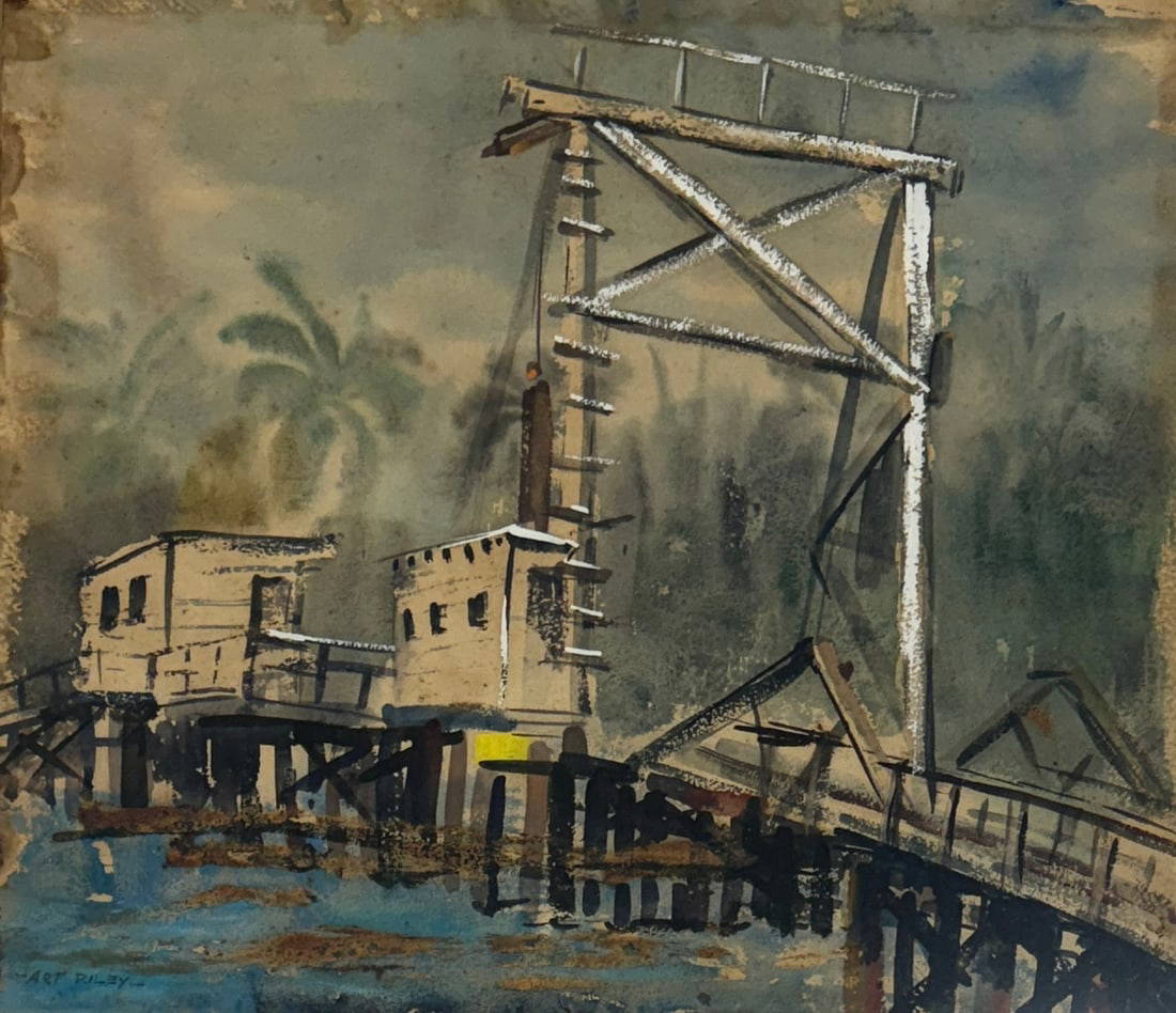 Arthur Irwin Riley (1911 - 1998) American Auction