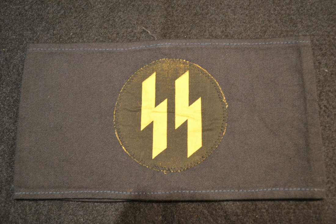 Wwii German Ss Black Armband