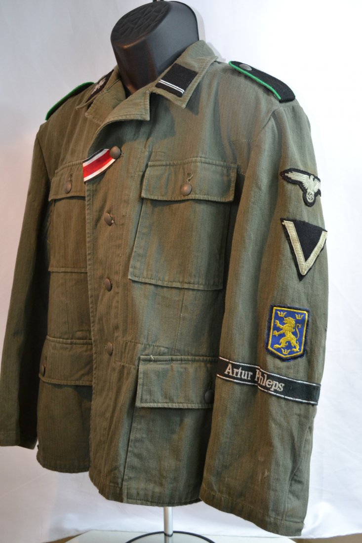 Wwii German 14th Waffen Ss Ukrainian Div. Tunic