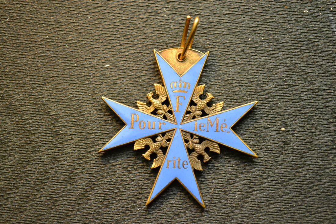 PRUSSIAN ORDER POUR LE MERIT BLUE MAX GODET - Jan 04, 2020 | Beachwood ...