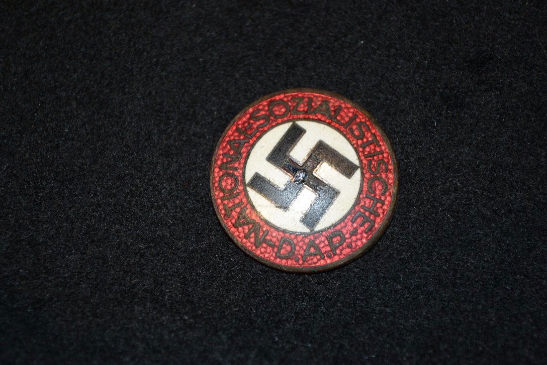 Wwii German Nazi Party Member Enamel Pin