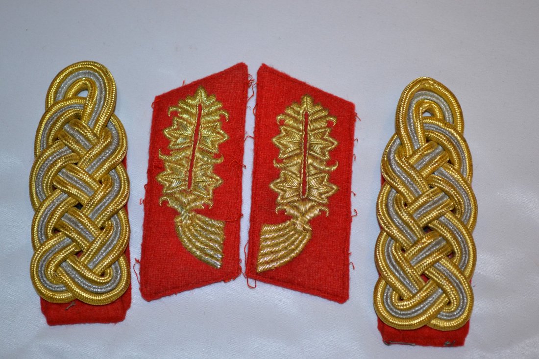 WWII GERMAN GENERAL COLLAR TABS AND SHOULDER BOARDS SET - May 02, 2020 ...