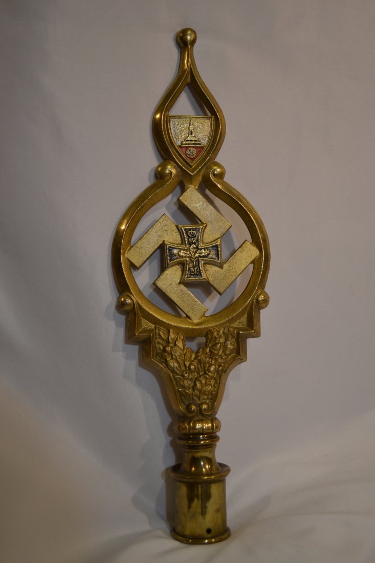 WWII NAZI GERMAN FLAG POLE TOP VETERANS ORGANIZATION - May 02, 2020 ...