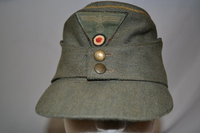 Wwii German General Officer M43 Field Cap Hat