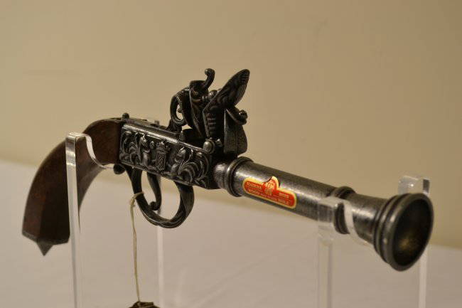 Antique Flintlock Gun Reproduction