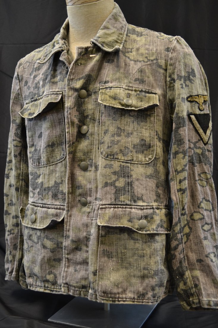 Wwii German Waffen Ss Camouflage Uniform Tunic Jacket