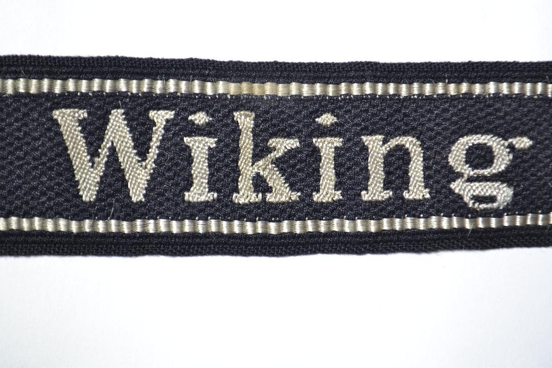 Wwii German Waffen Ss "wiking" Em/nco Cufftitle