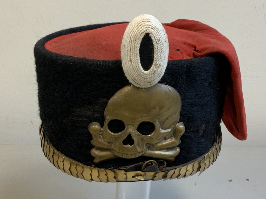 Imperial German Death Head Hussar Busby Hat