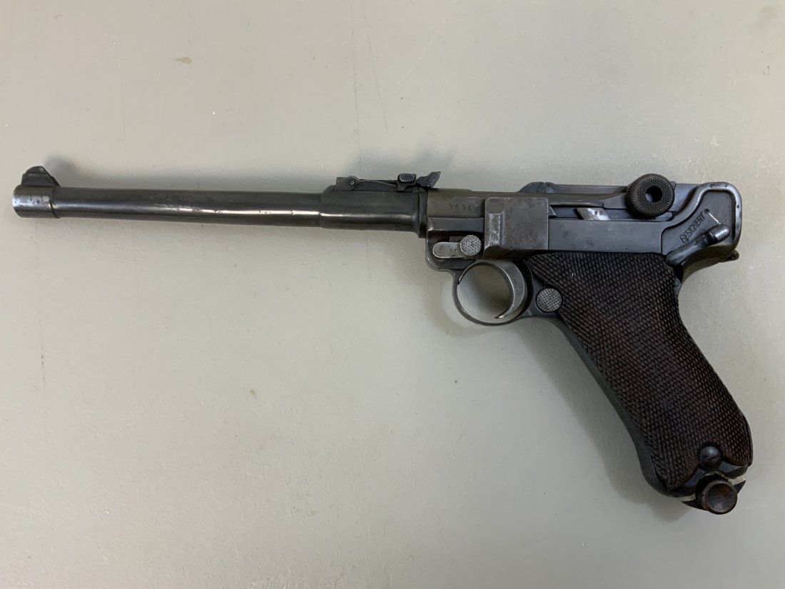 Wwi Imperial German Dwm 1917 P08 Artillery Luger Pistol