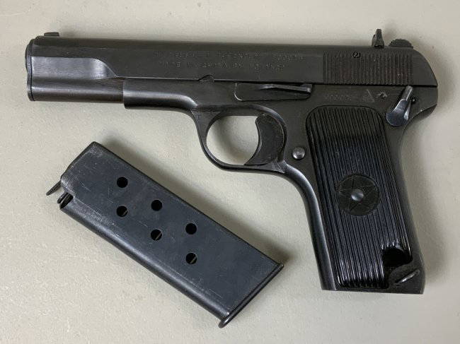 Chinese Norinko M 54 Tokarev Pistol 7.62x25 Tokarev Matching Magazine