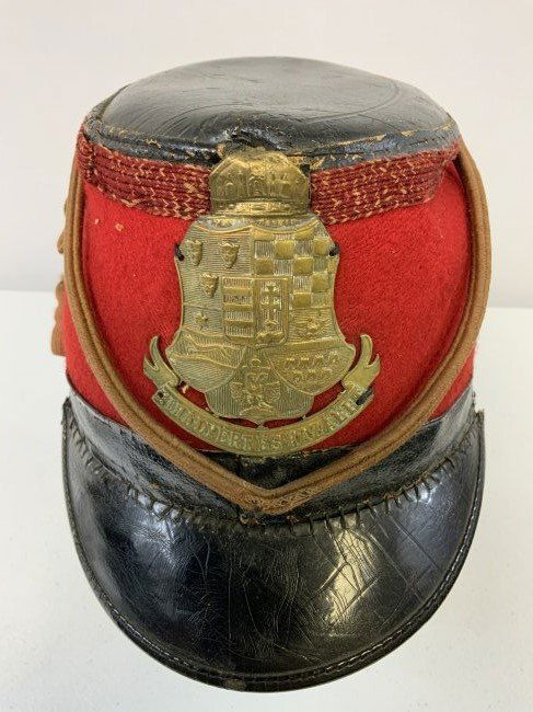 Antique Hungarian Hussar Officers Shako Cap