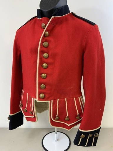 EARLY 20th CENTURY BRITISH SCOTTISH HIGHLANDER RED COAT UNIFORM TUNIC ...