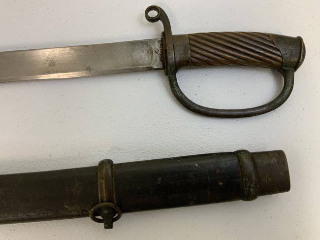 Imperial Russian M1881 Dragoon Sword 1915 Dated Wwi