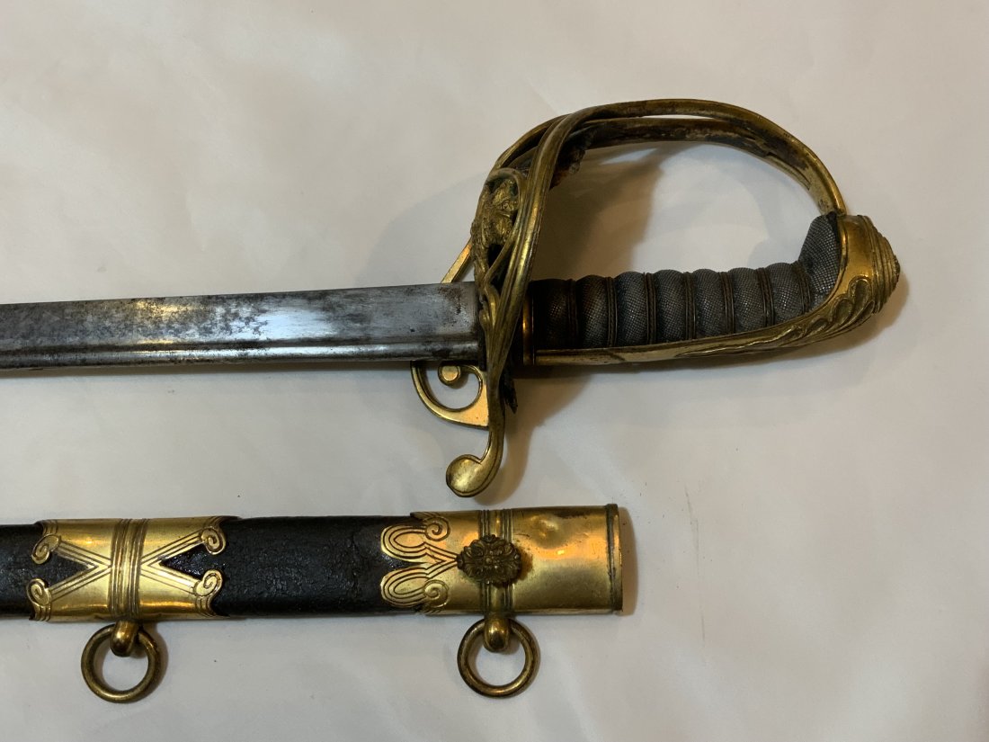 Antique British 1822 Infantry Officer's Sword William Iv Period