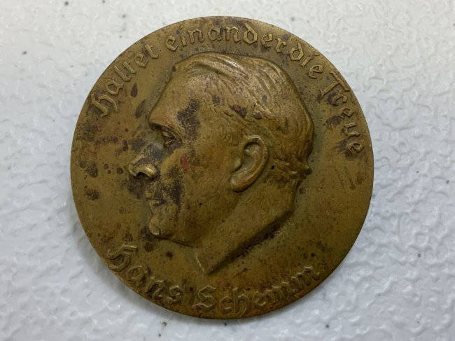 GERMANY THIRD REICH HANS SCHEMM BRASS BADGE (#0884) on Feb 04, 2023 ...