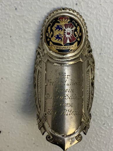 Antique German Plaque