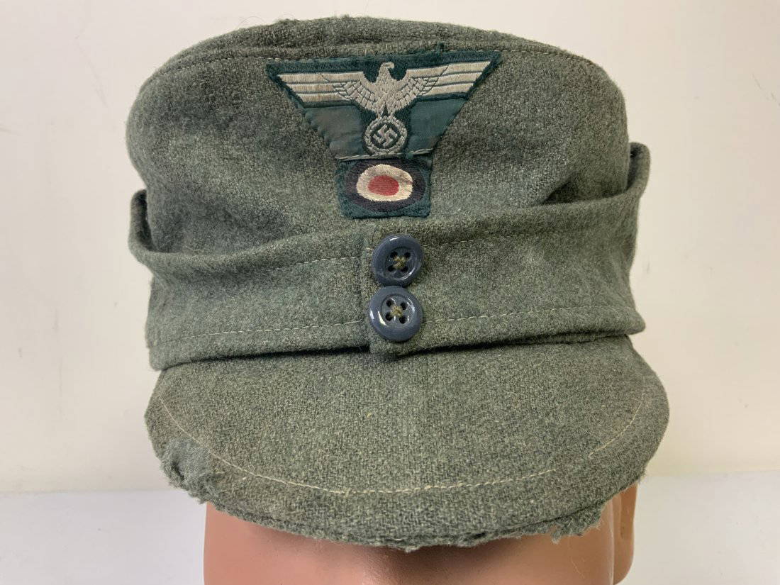 Wwii German Gebirgsjager Mountain Troops Wool Cap Auction