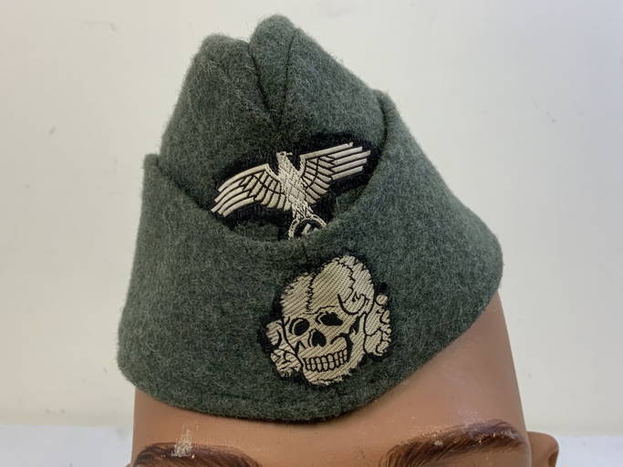 Wwii German Waffen Ss Overseas Cap