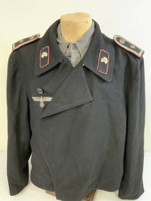 Wwii German Army Panzer Nco Officer Uniform Wrap Jacket Auction