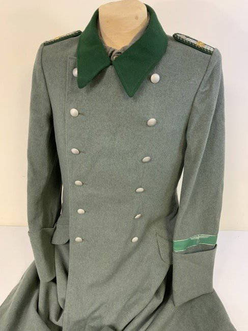 Wwii German Zoll Customs Officer Uniform Greatcoat Auction