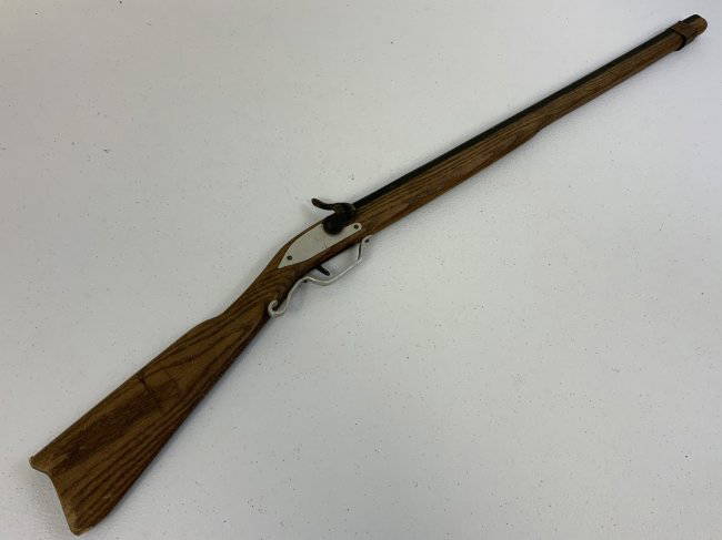 Vintage Toy Rifle Wood And Metal Auction