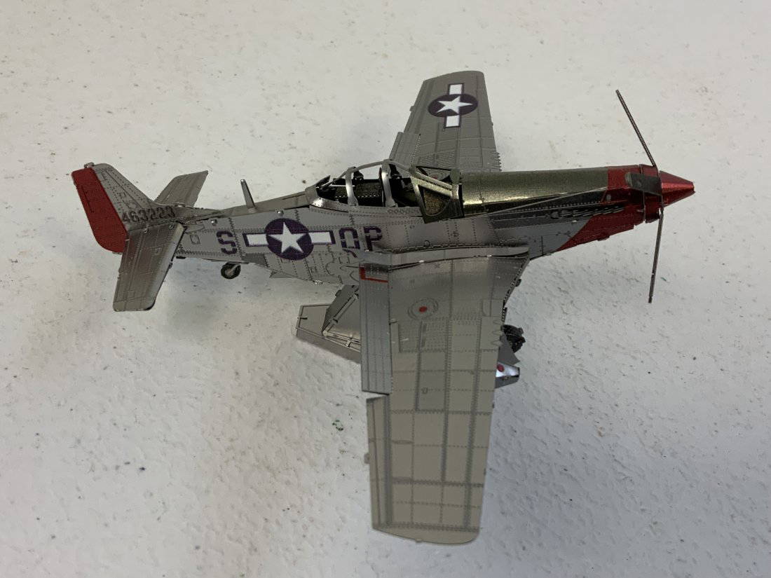 P-51d Mustang "sweet Arlene" Plane All Metal Model Auction