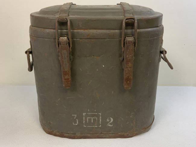 Wwii German Military Field Food Container Essentrager Thermos Auction