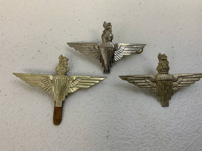 Uk British Lot Of Paratroopers Parachute Regiment Badges