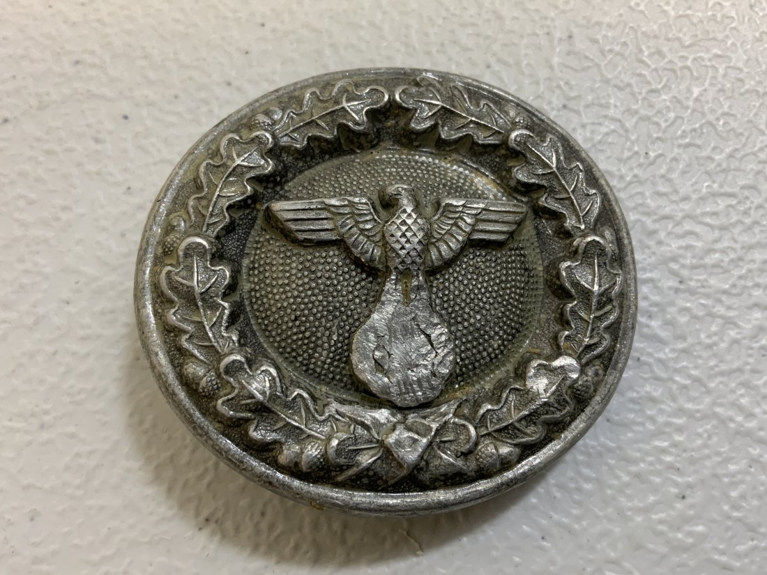 Nazi Germany Forestry Service Officers Belt Buckle